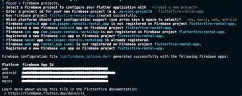 Практическое руководство Flutter Firebase Flutterfire Cli Ci