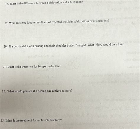 What Is The Difference Between A Dislocation And Subluxation What Are