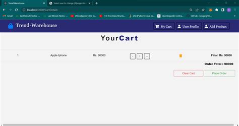Github Felixfelicis555trend Warehouse A Fullstack Ecommerce App