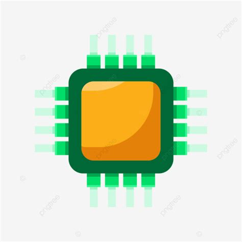 Microchip Icon Vector Microchip Electronics Chips PNG And Vector With Transparent Background