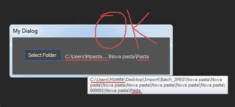 Solved How To Summarize The Path Of A Folder In The Dialo Adobe Community 10100510
