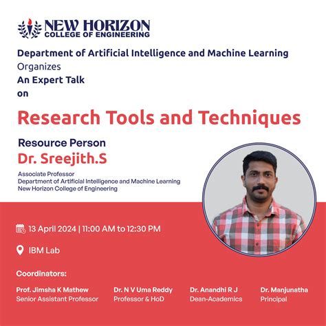 Research Tools And Techniques Nhce Expert Talk