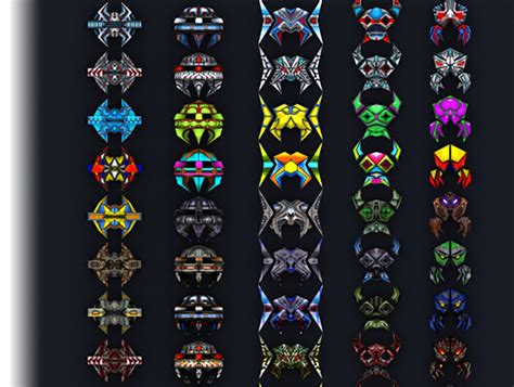 galaxian space invaders 3d sci fi unity asset store