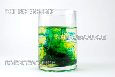 Food Coloring In Water Diffusion