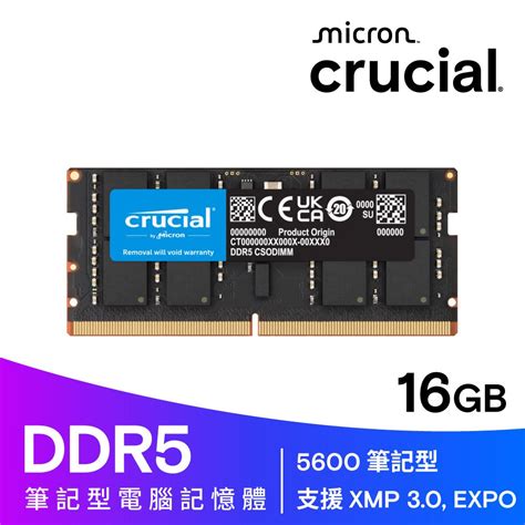 Micron Crucial 美光 Ddr5 5600 Pchome 24h購物