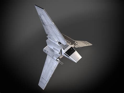 Star Wars Lambda T4a Class Shuttle 3d Model By Squir