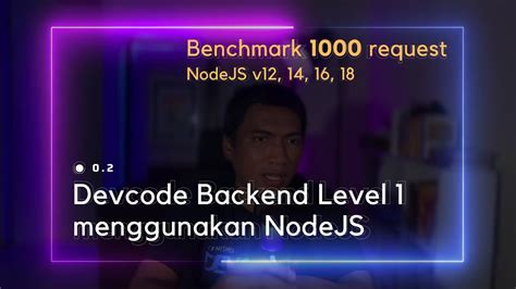 Devcode Backend Level 1 Menggunakan Nodejs Youtube