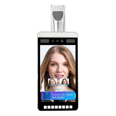 Smart Temperature Detection Camera Face Recognition Scanner Automatic