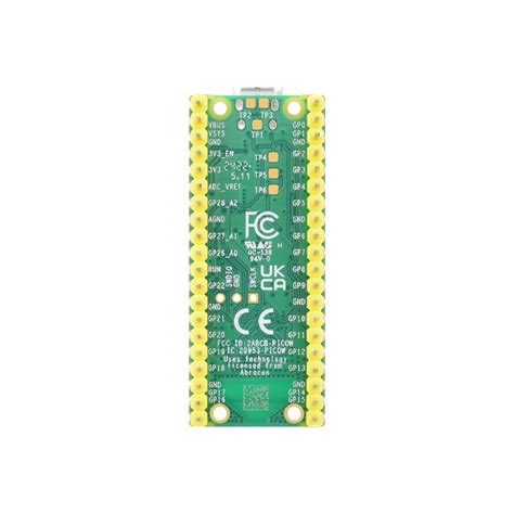 Raspberry Pi Pico W With Soldered Headers Rp2040 Ws 23289