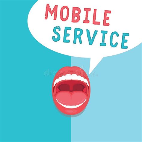Word Writing Text Mobile Service Business Concept For Radio
