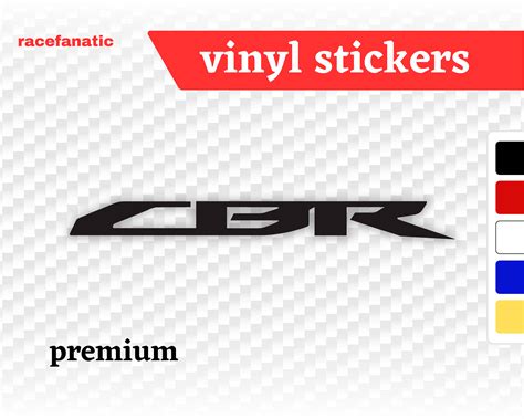 Honda Cbr Sticker Premium Decal Motorcycle Car Vinyl Etsy