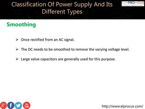 Classification Of Power Supply And Its Different Types PPTX Gas And Electric Home Utilities