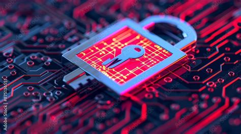 Sophisticated Information Security Artwork With Secure Networks Encrypted Data And Digital