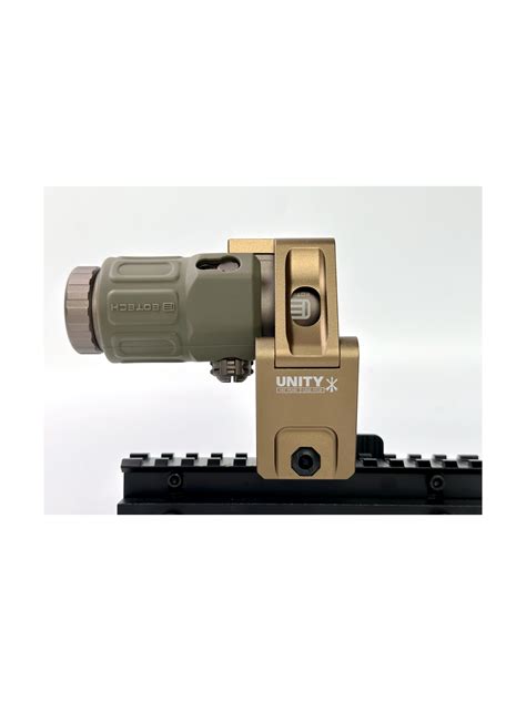 2023ver Anodized G33 Magnifier W Ftc Mount Us Flag Marking Color Fde