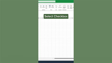 Checkboxes In Excel‼️ Excel Youtube