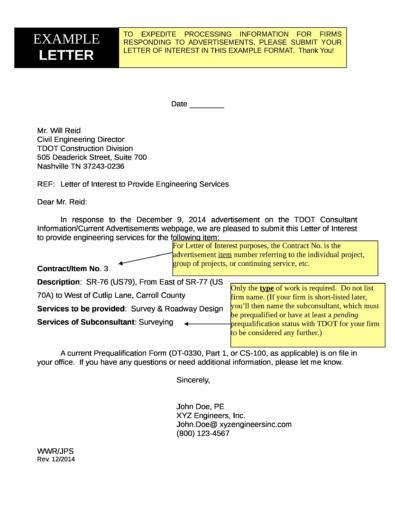 30 Amazing Letter Of Interest Samples Templates