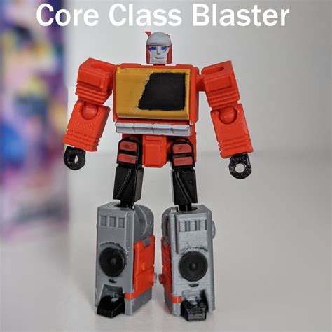Stl File Core Class Blaster Transformers 🤖・3d Printable Model To Download・cults