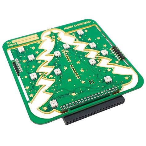 3d rgb xmas tree for raspberry pi