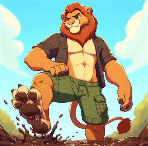 Simba Doesnt Mind The Mud By Jedialaddin On Deviantart