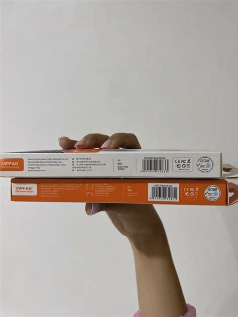 Vipfan 2 Meter Type C Data Cable And 3 Meter Lightning Apple Data
