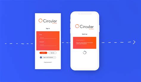 Circular UI Design On Behance Circular UI Design On Behance