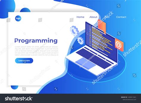 Coding Software Development Programming Royalty Free Stock Vector