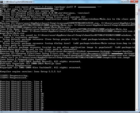 Java Maven Build Native Installer Of JavaFX Application With Inno Setup Script Stack Overflow