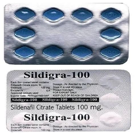 Sildenafil Citrate Tablets At ₹ 45stripe Erectile Dysfunction