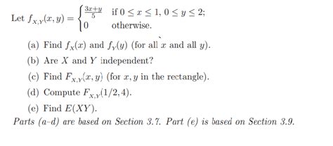 Solved Let Fxy Y 32y If 0