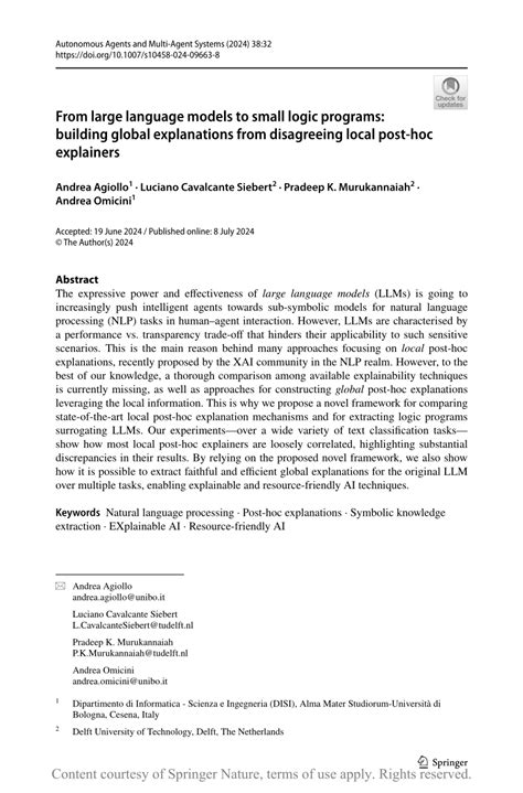 Pdf From Large Language Models To Small Logic Programs Building