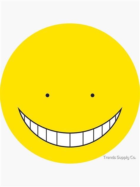 Koro Sensei Sticker For Sale By Onemisael Redbubble