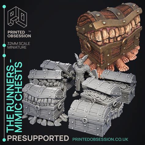 The Runners Mimic Chests The Printable Dragon