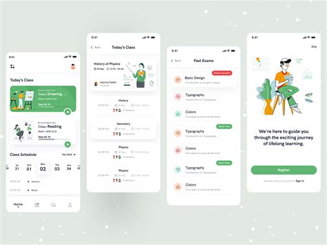 Education App Ui By Ofspace Uxui On Dribbble