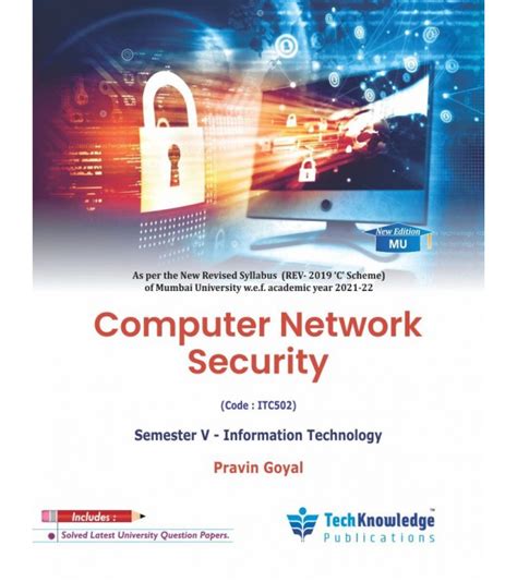 Computer Network Security Third Year Sem 5 It Engg Techknowledge
