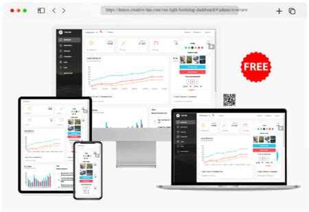 Must Try Vue Js Admin Templates Free And Premium Options FreshDesignweb