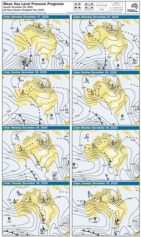 Wa Synoptic Chart Seabreeze