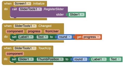Can T Make Slider Snap To Positions MIT App Inventor Help MIT App Inventor Community