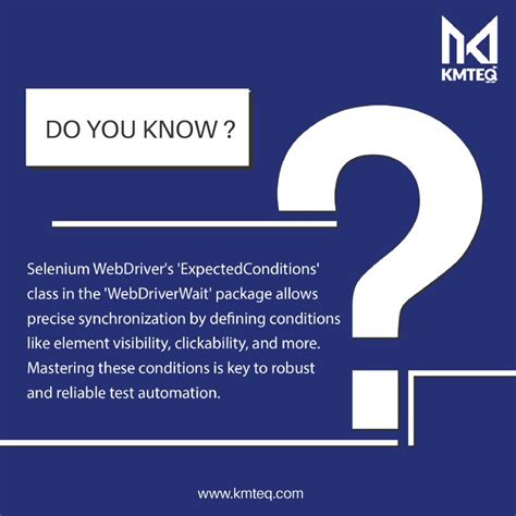 Unlock The Power Of Synchronization In Selenium Webdriver Kmteq