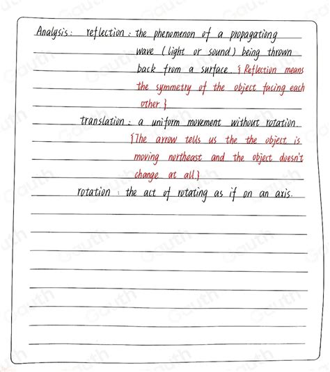 Solved 16 Describe The Transformation Reflection Translation Rotation [math]