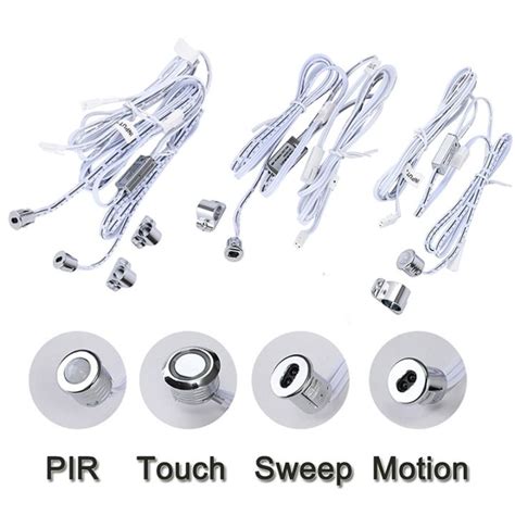 Touch Sensor Switch Hand Sweep Switch 5a 12v 24v Ir Motion Sensor Hand Wave Scan Smart Led