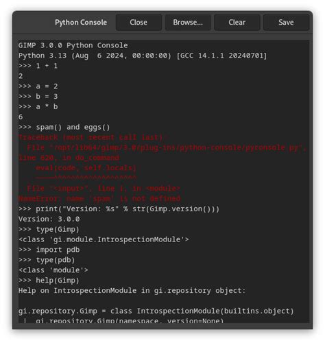 The Python Fu Submenu