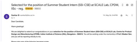 Jaishana Bindhu Priya On Linkedin Internship Iisc Research 22 Comments