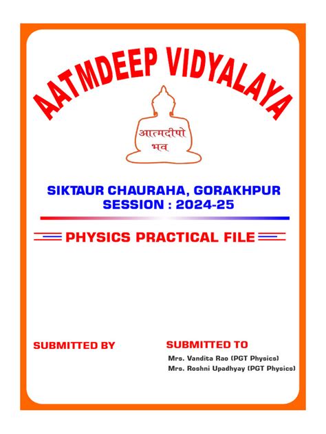 Physics Practicle File Pdf