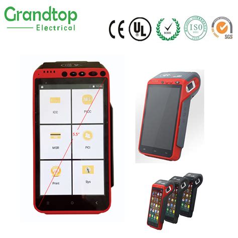 Inch EMV PCI G Mobile POS Machine With Printer Barcode Scanner In China POS Terminal