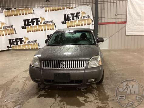 2005 MERCURY MONTEGO VIN 1MEFM42175G604704 FWD SEDAN Jeff Martin Auctioneers Inc