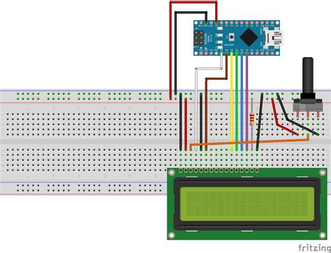 Lcd Display Wiring Arduino