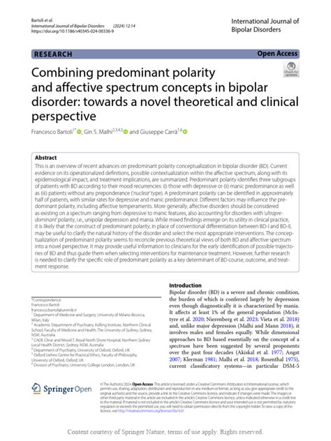 combining predominant polarity and affective spectrum concepts in