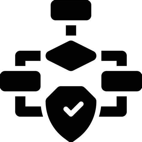 Computer Security Algorithm Glyph Solid Icon 56508300 Vector Art At