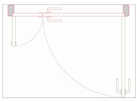 Dynamic Block Door In Autocad Download Cad Free 136 77 Kb Bibliocad