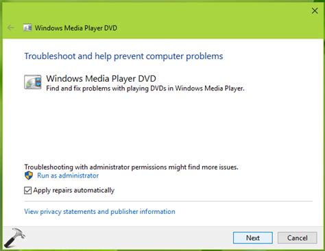 Fix Problems With Windows Media Player In Windows 10 8 7